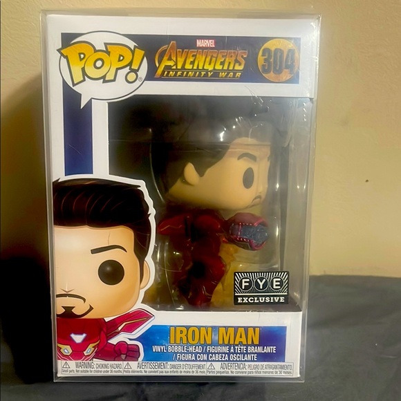 Funko | Toys | Funko Pop Marvel Avengers Infinity War 34 Ironman New ...